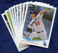 Los Angeles Dodgers Baseball Card Team Sets
