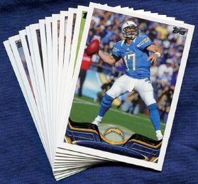 2013 Topps San Diego Chargers NFL Football Card Team Set