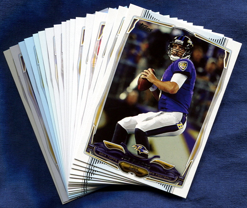 2014 Topps Baltimore Ravens NFL Football Card Team Set