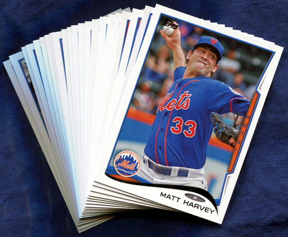2014 Topps New York Mets Baseball Cards Team Set