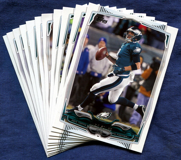2014 Topps Philadelphia Eagles NFL Football Card Team Set