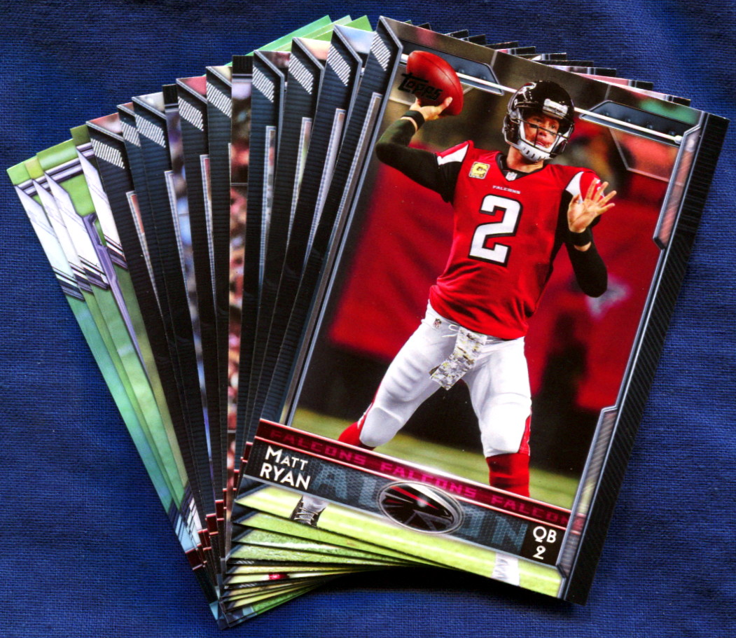 2015 Topps Atlanta Falcons NFL Football Card Team Set