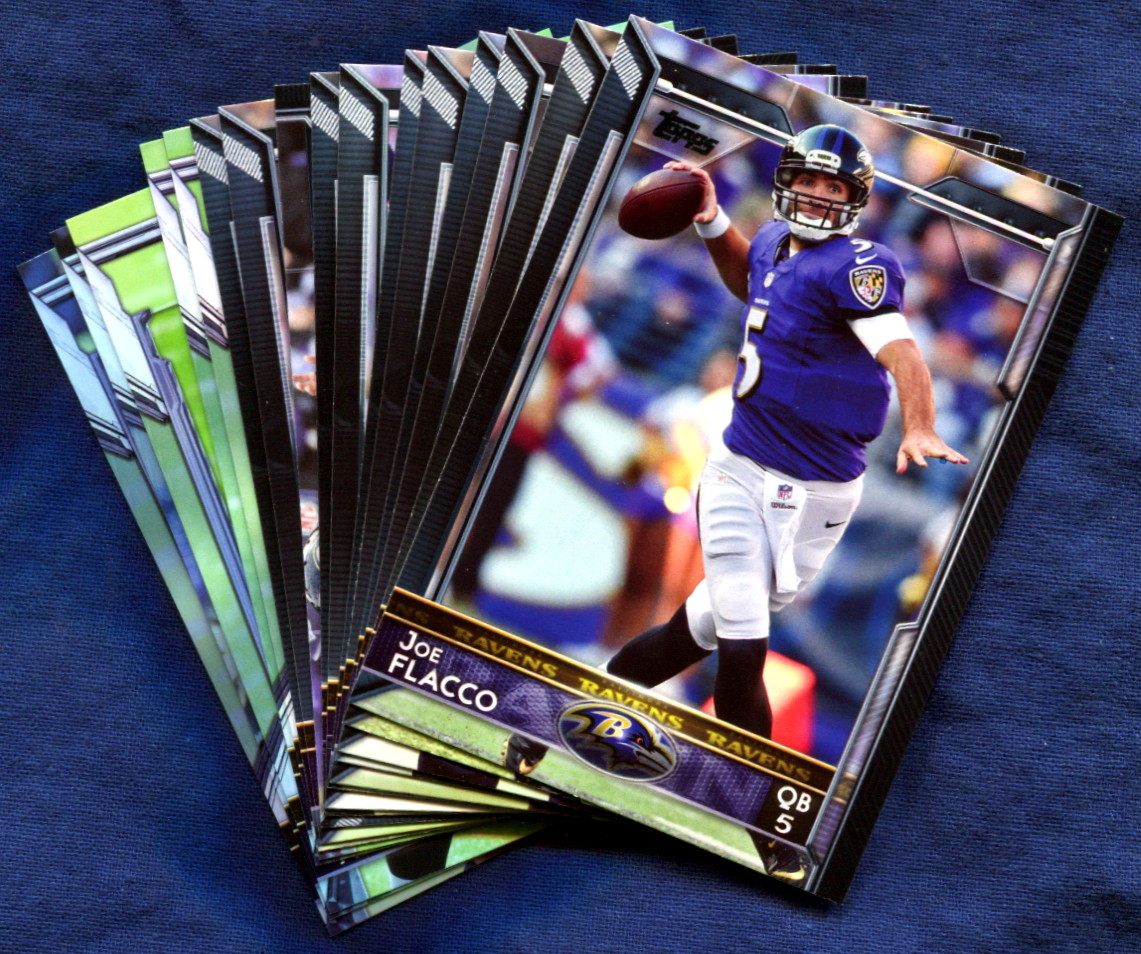2015 Topps Baltimore Ravens NFL Football Card Team Set