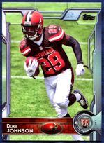 2015 Topps Cleveland Browns NFL Football Card Team Set