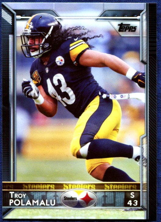 2015 Topps Pittsburgh Steelers NFL Football Card Team Set