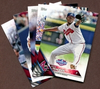 Atlanta Braves Baseball Card Team Sets