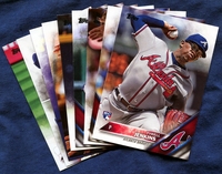 Atlanta Braves Baseball Card Team Sets