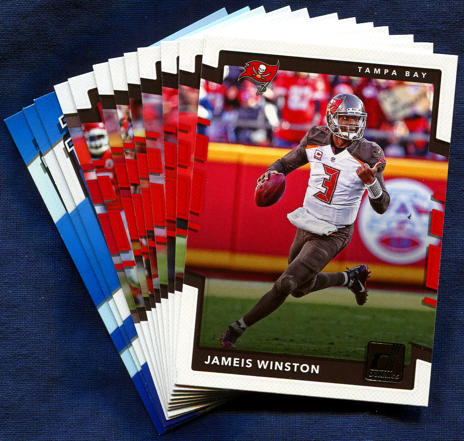 2017 Donruss Tampa Bay Buccaneers NFL Football Card Team Set