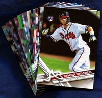 Atlanta Braves Baseball Card Team Sets