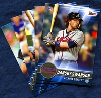 Atlanta Braves Baseball Card Team Sets
