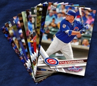 Chicago Cubs Baseball Card Team Sets