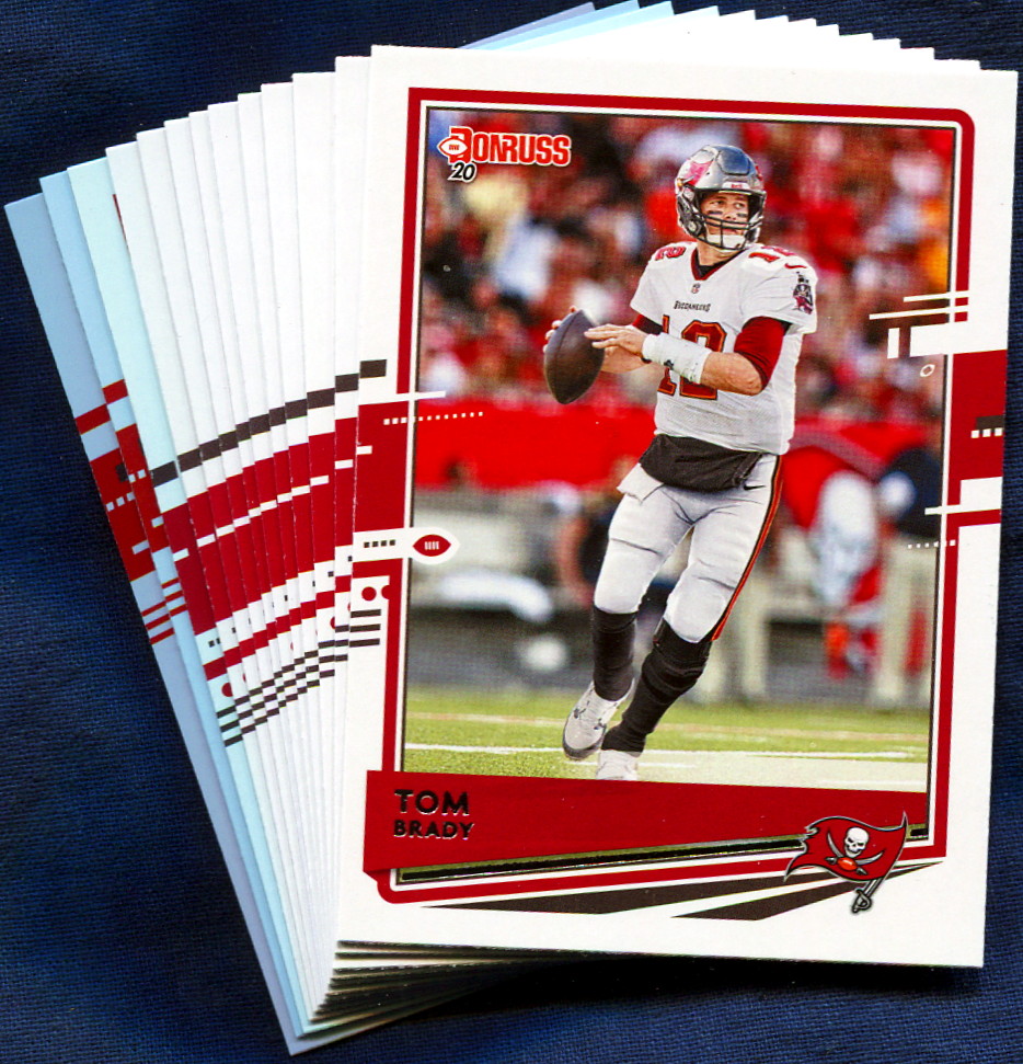 2020 Donruss Tampa Bay Buccaneers NFL Football Card Team Set