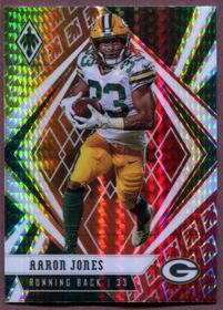 2020 Panini Phoenix #20 Aaron Jones Football Card - Green Bay Packers