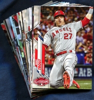 Los Angeles Angels of Anaheim Baseball Card Team Sets