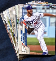 Los Angeles Dodgers Baseball Card Team Sets
