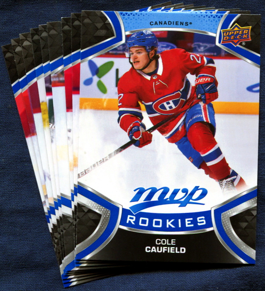 2021-2022 Upper Deck MVP Blue NHL Montreal Canadiens Hockey Card Team Set