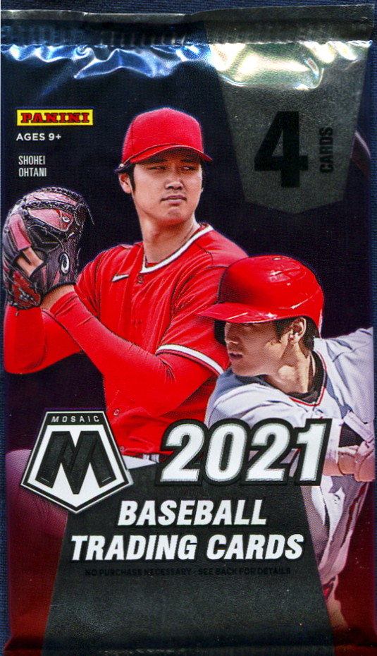 2021 Panini Mosaic Baseball Cards Pack From Blaster