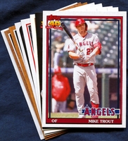 Los Angeles Angels of Anaheim Baseball Card Team Sets