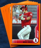 Los Angeles Angels of Anaheim Baseball Card Team Sets