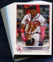 Atlanta Braves Baseball Card Team Sets