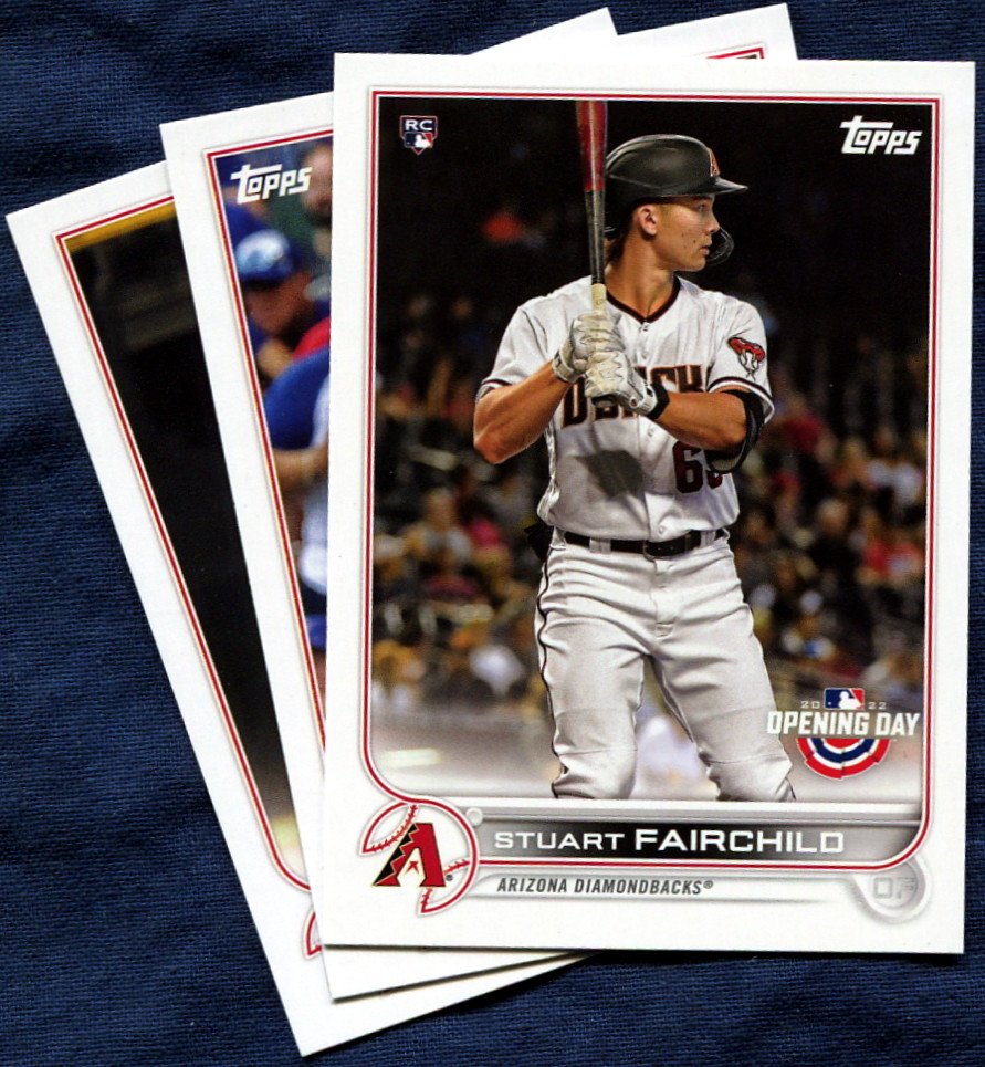 2022 Topps Opening Day Arizona Diamondbacks Baseball Cards Team Set