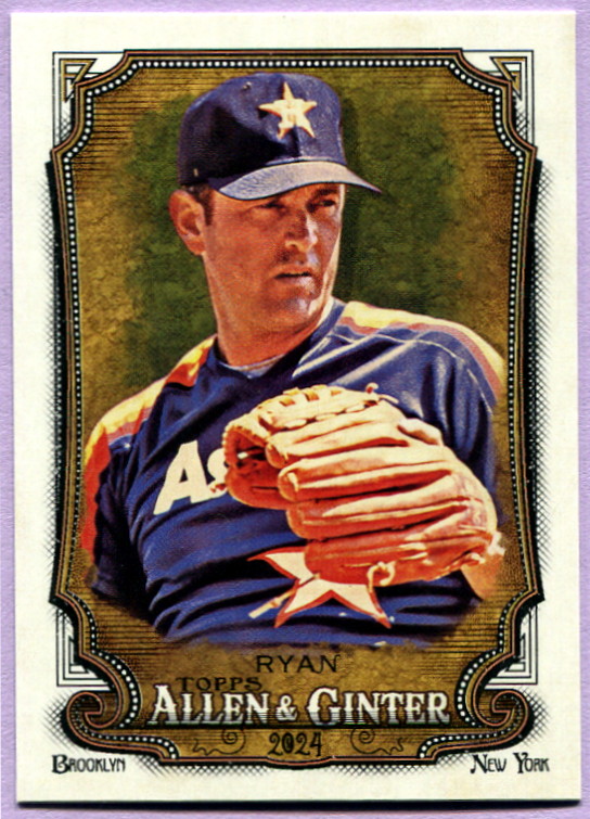 2024 Topps Allen and Ginter Houston Astros Baseball Cards Team Set