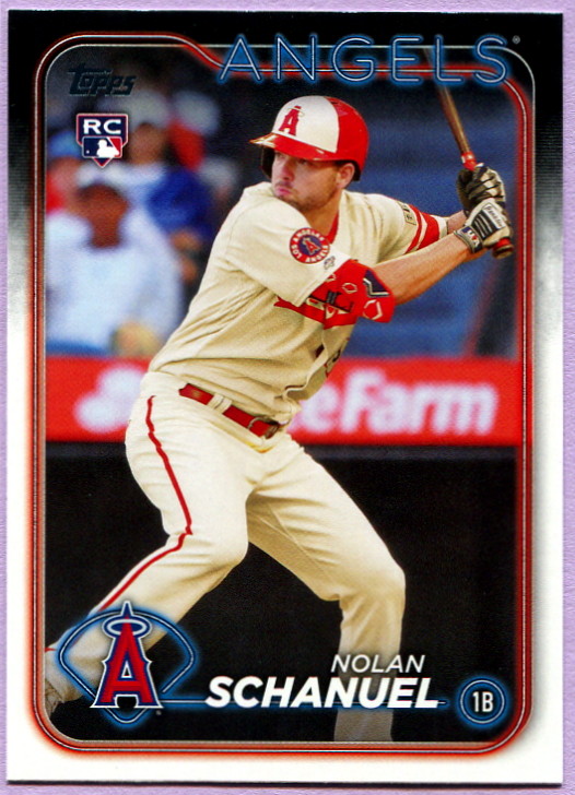 2024 Topps Los Angeles Angels Baseball Cards Team Set