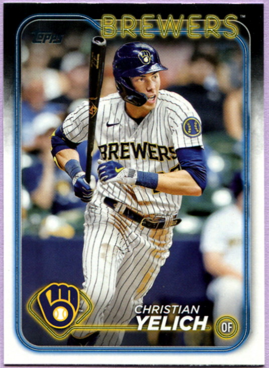 2024 Topps Milwaukee Brewers Baseball Cards Team Set