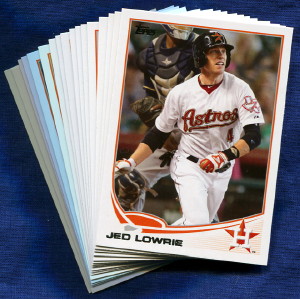 2013 Topps Houston Astros Baseball Cards Team Set