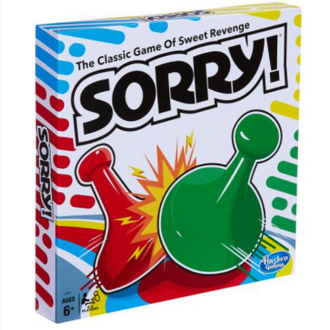 Hasbro SORRY The Classic Board Game