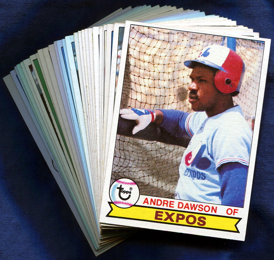 More Montreal Expos Baseball Card Singles