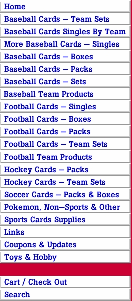 Football Cards - Singles