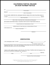 California Stop Notices and Release Forms