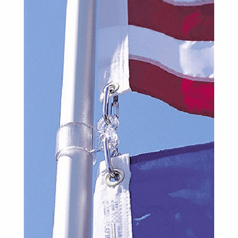 20ft DELUXE Telescoping Push Button Aluminum Flagpole