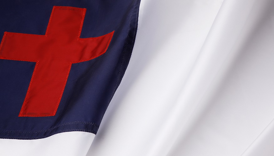 3' x 5' Outdoor Nylon Sewn Christian Flag