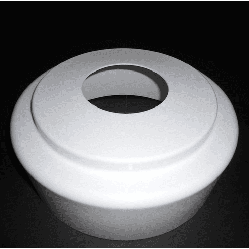 40ft (2) Piece External Halyard Hinge Base Fiberglass Flagpole