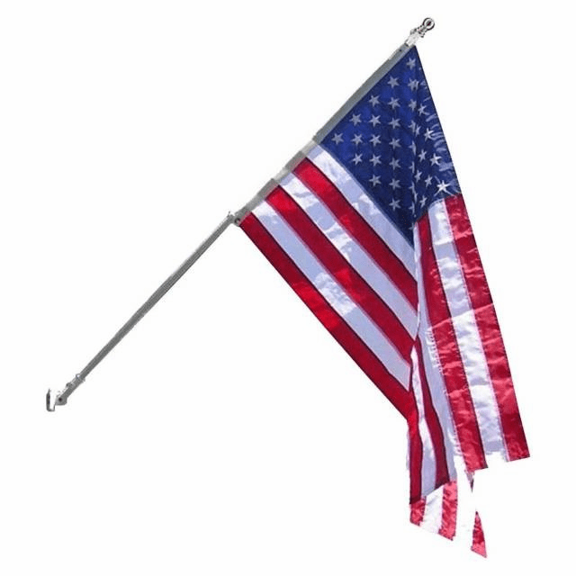 Outrigger Wall Mount Flagpoles