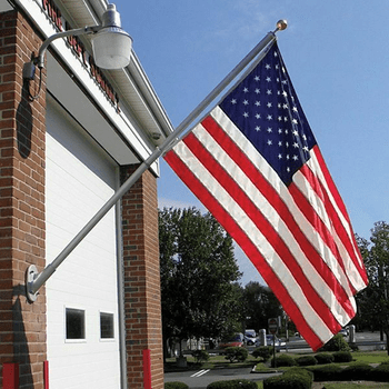 Outrigger Wall Mount Flagpoles