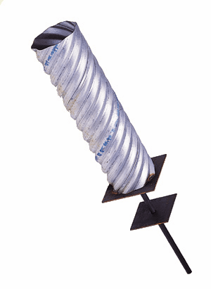 Galvanized Steel Ground Sleeve 3-1/2' Length x 8 Dia. Recommended for ...