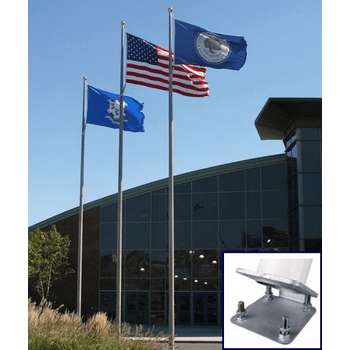 Fiberglass Heavy Duty Flagpoles