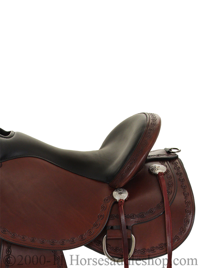 14" to 17" Circle Y Alpine Flex2 Trail Saddle 2377