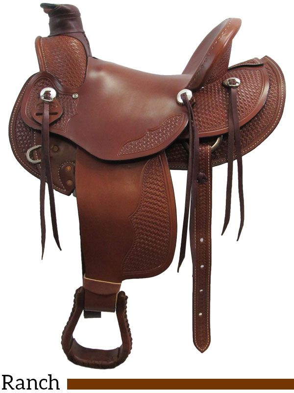 15" to 17" Dakota Wade Tree Saddle 809