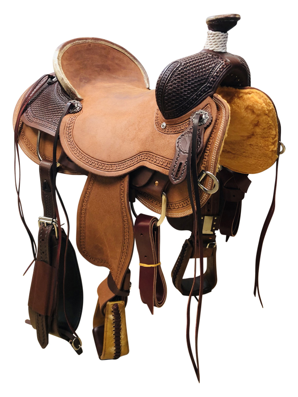 15" to 17" Circle Y Barton Ranch Saddle 2125