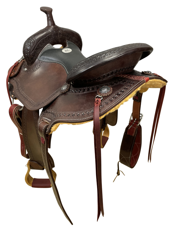 15" to 17" HR Hud Roberts Draft Trail Saddle 820H