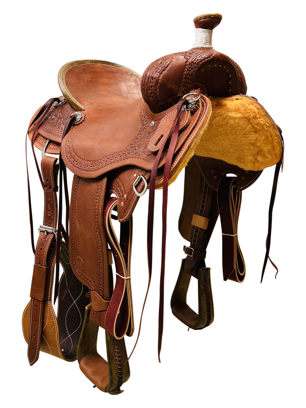 15" to 17" HR Hud Roberts Will James Ranch Saddle 62
