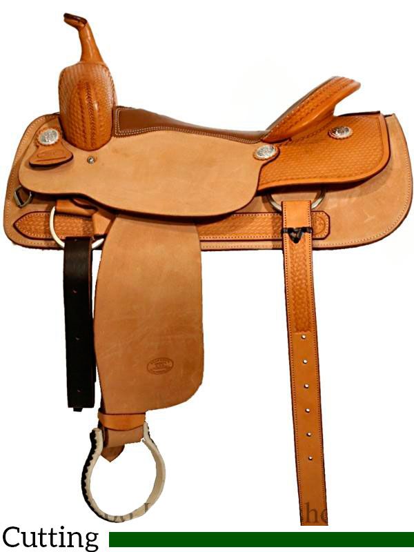 16" to 17" Billy Cook Classic Cutting Saddle 8942