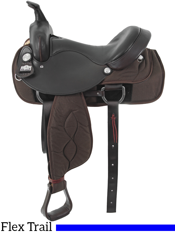 16" & 17" Big Horn Cushion Flex Tree Saddle 288