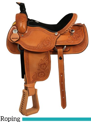 15" to 17" Dakota Ranch and Calf Roping Saddle 206