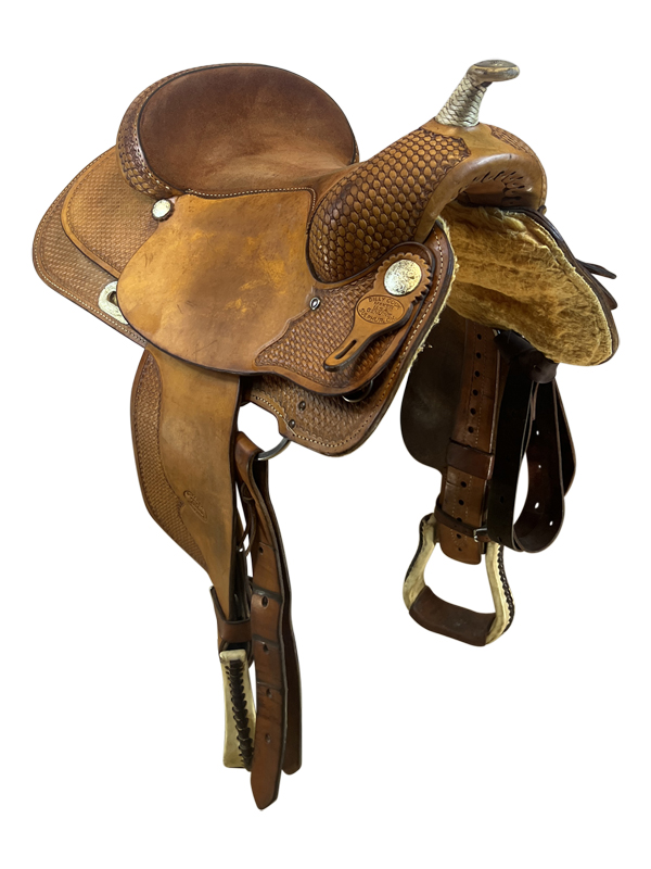 Billy Cook Reining Saddle – Custom Fit for Western Performance