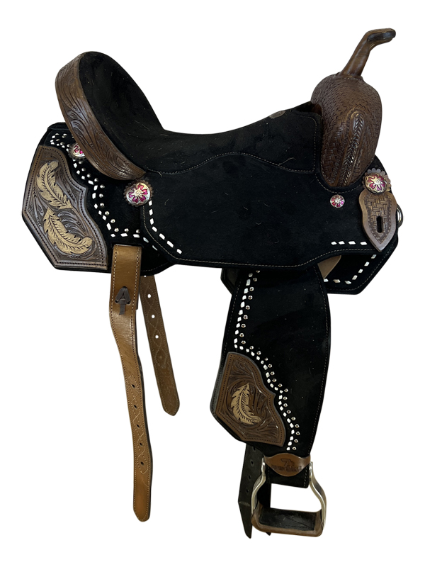 16 Inch Used Seven Saddles Barrel Saddle - Horse Saddle deals